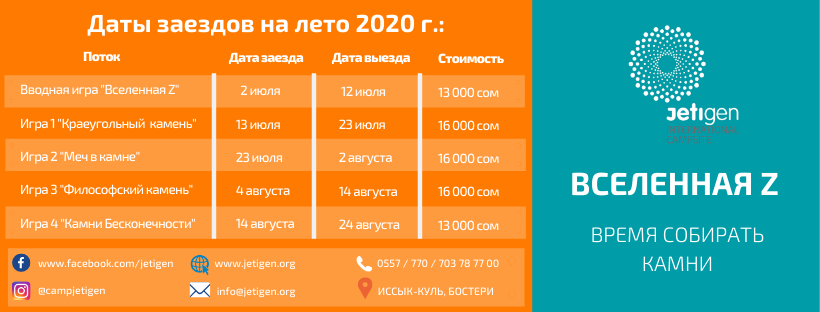 Международный Лагерь Jetigen